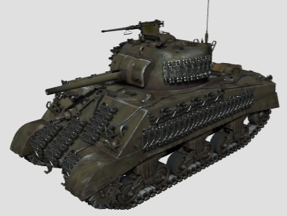 American M4A2 Sherman medium tank by AaronTMG | Download free STL model ...