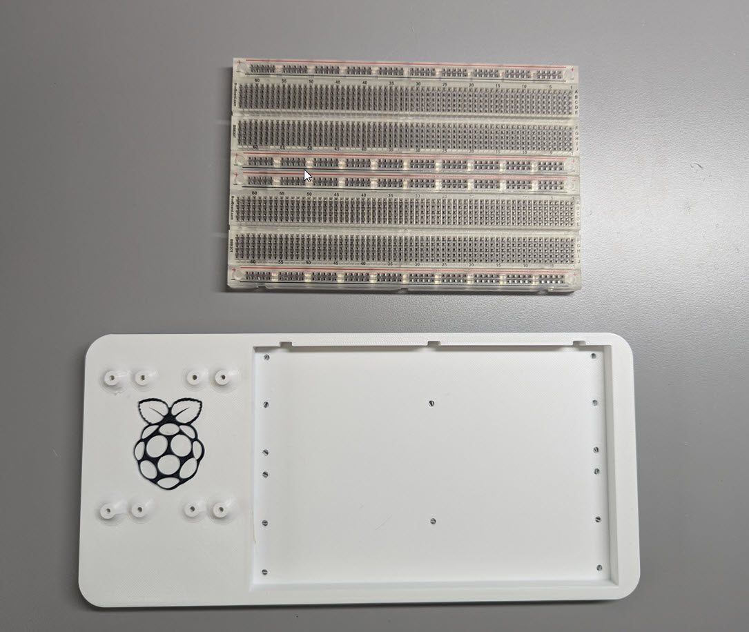 Base for Raspberry Pi and Breadboard by Brankly | Download free STL ...