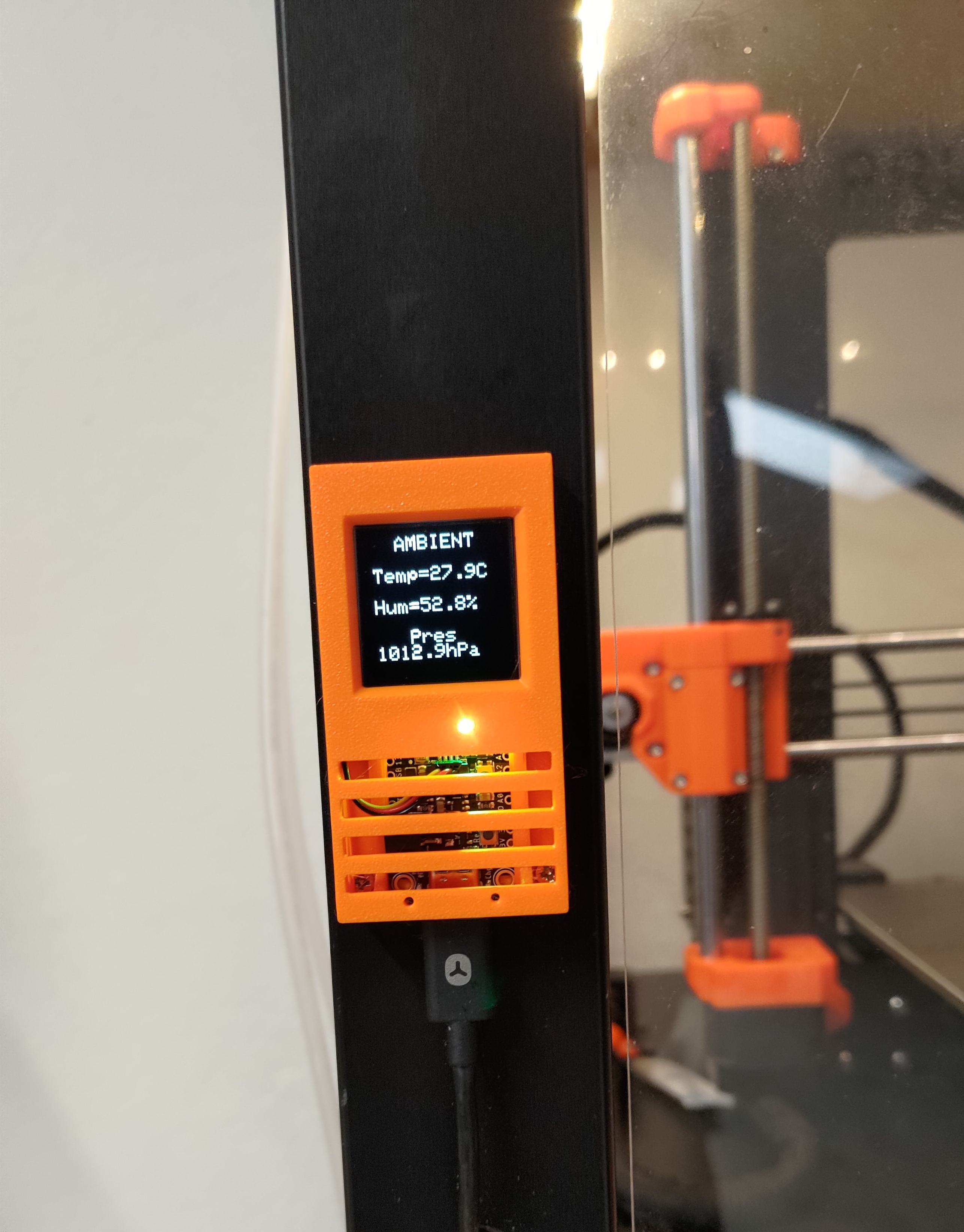 Printer Ambient And Enclosure Monitoring Station Esp32 W Bm280 By