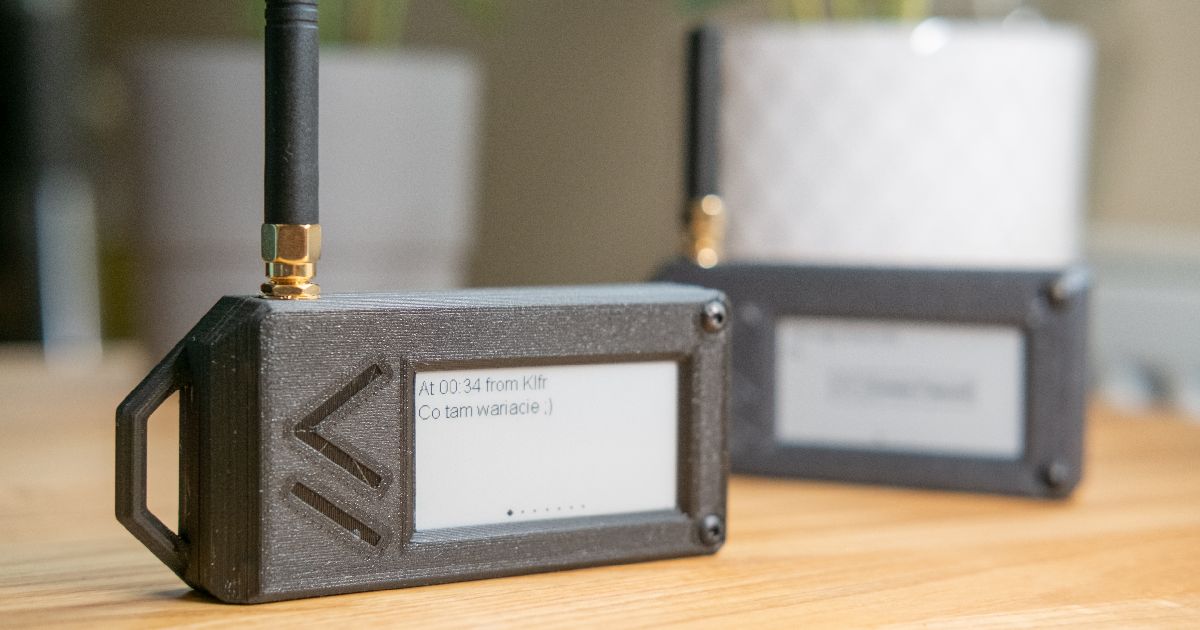 Heltec Wireless Paper case for Meshtastic von HorusTheForest ...