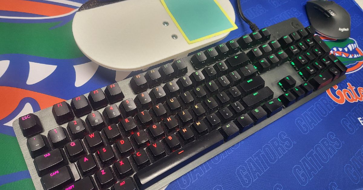 Logitech G512 Keyboard Tray by Bossross221 | Download free STL model | Printables.com