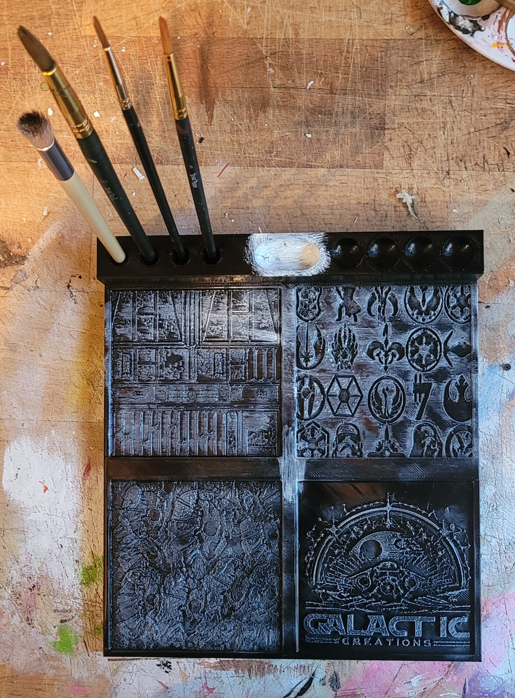 Dry palette by Galactic Creations | Download free STL model ...