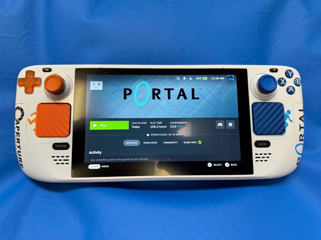 Steam Deck Action Buttons and D-Pad by 0g1dn3w | Download free STL ...