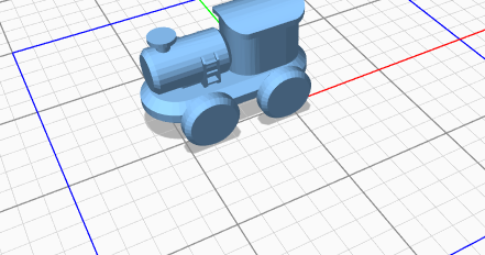 Model of a train by Batterist | Download free STL model | Printables.com