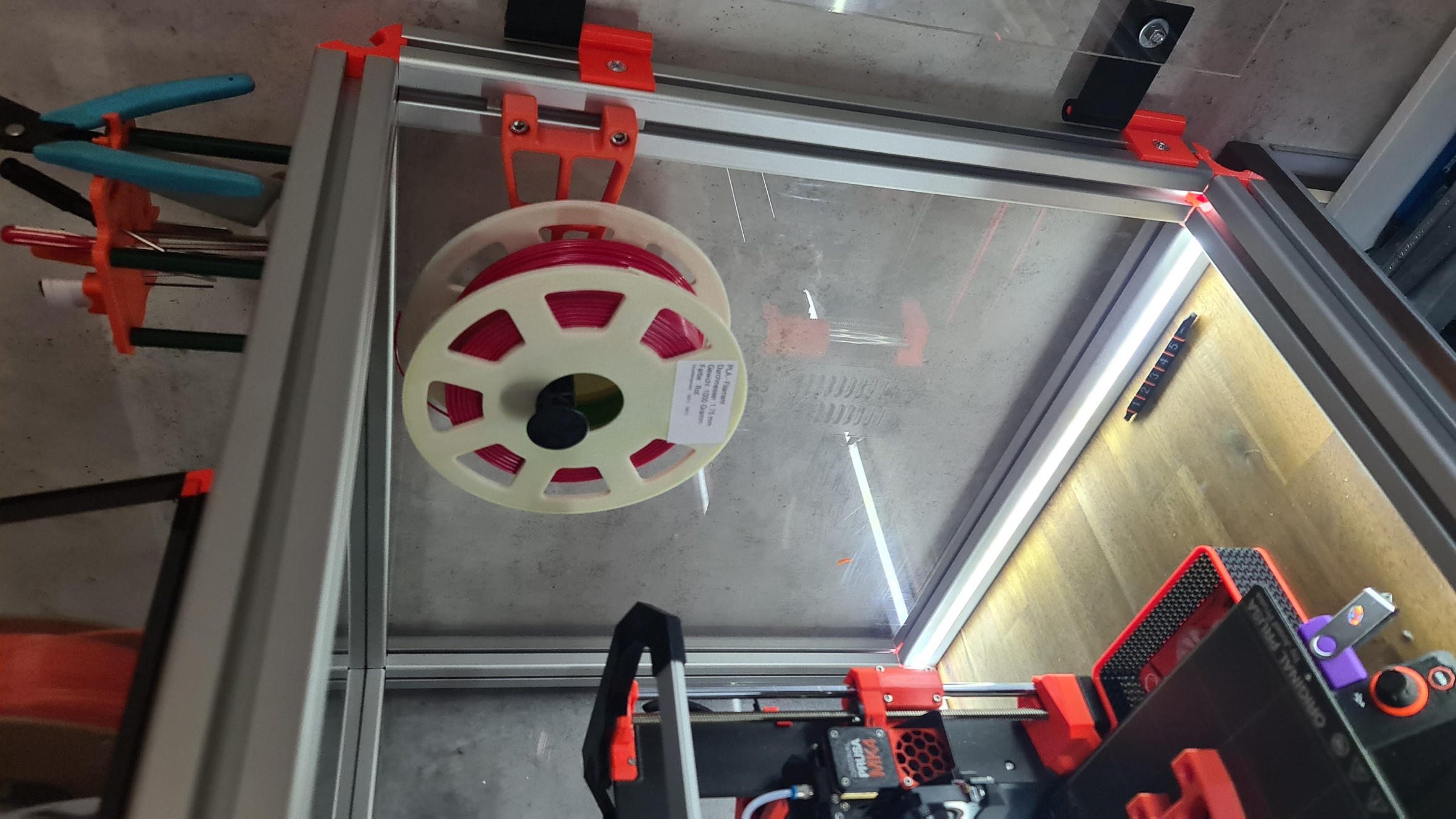 Spool Holder ITEM Extrusion 4040 by Woody78 | Download free STL model ...