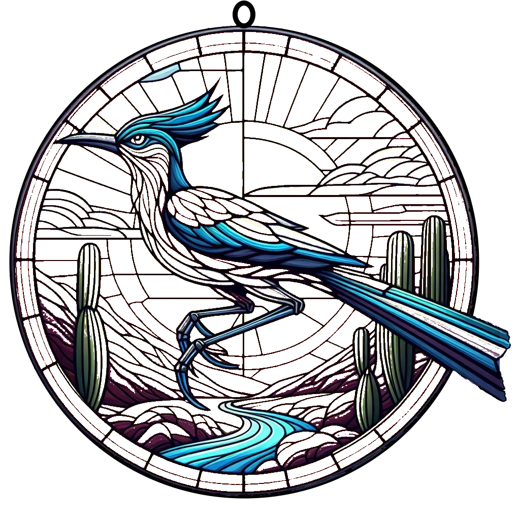 HueForge Stained Glass Roadrunner por tlavedas | Descargar modelo STL ...