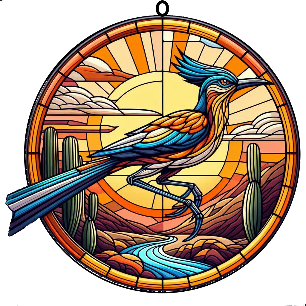HueForge Stained Glass Roadrunner von tlavedas | Kostenloses STL-Modell ...