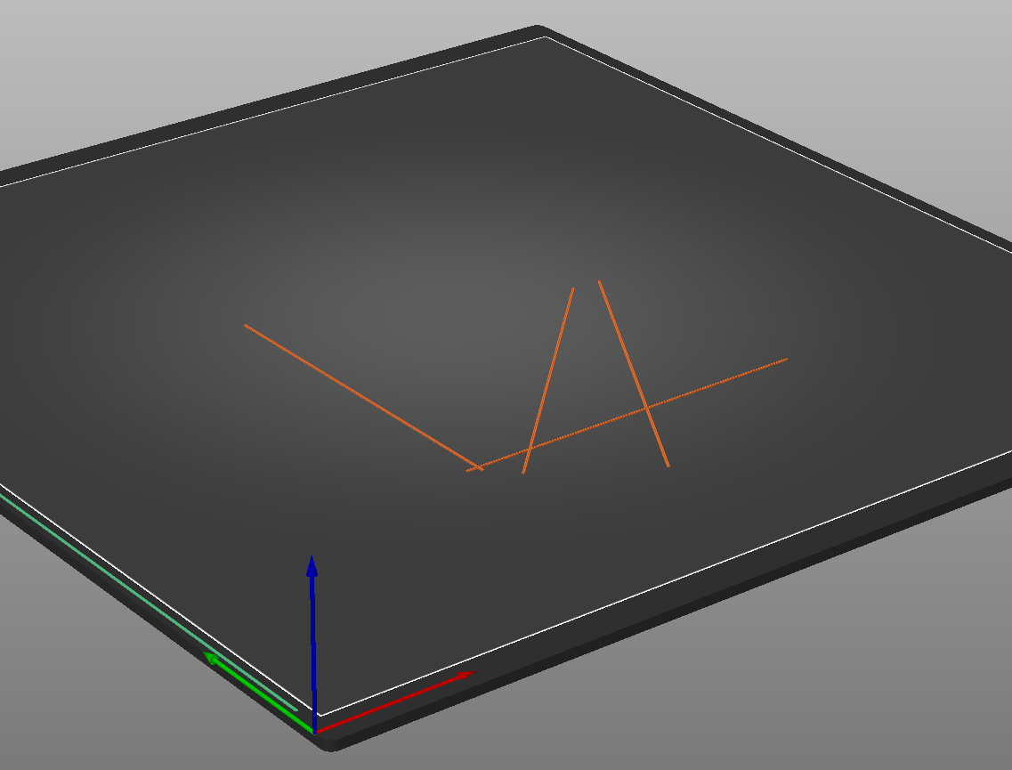 Tactile image: converging lines by GutenBar | Download free STL model ...