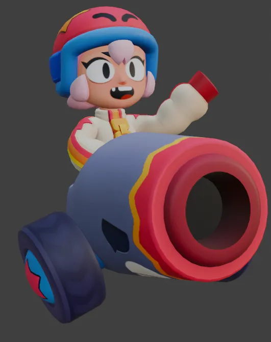 Bonnie - Brawl Stars by GoatGamez | Download free STL model ...