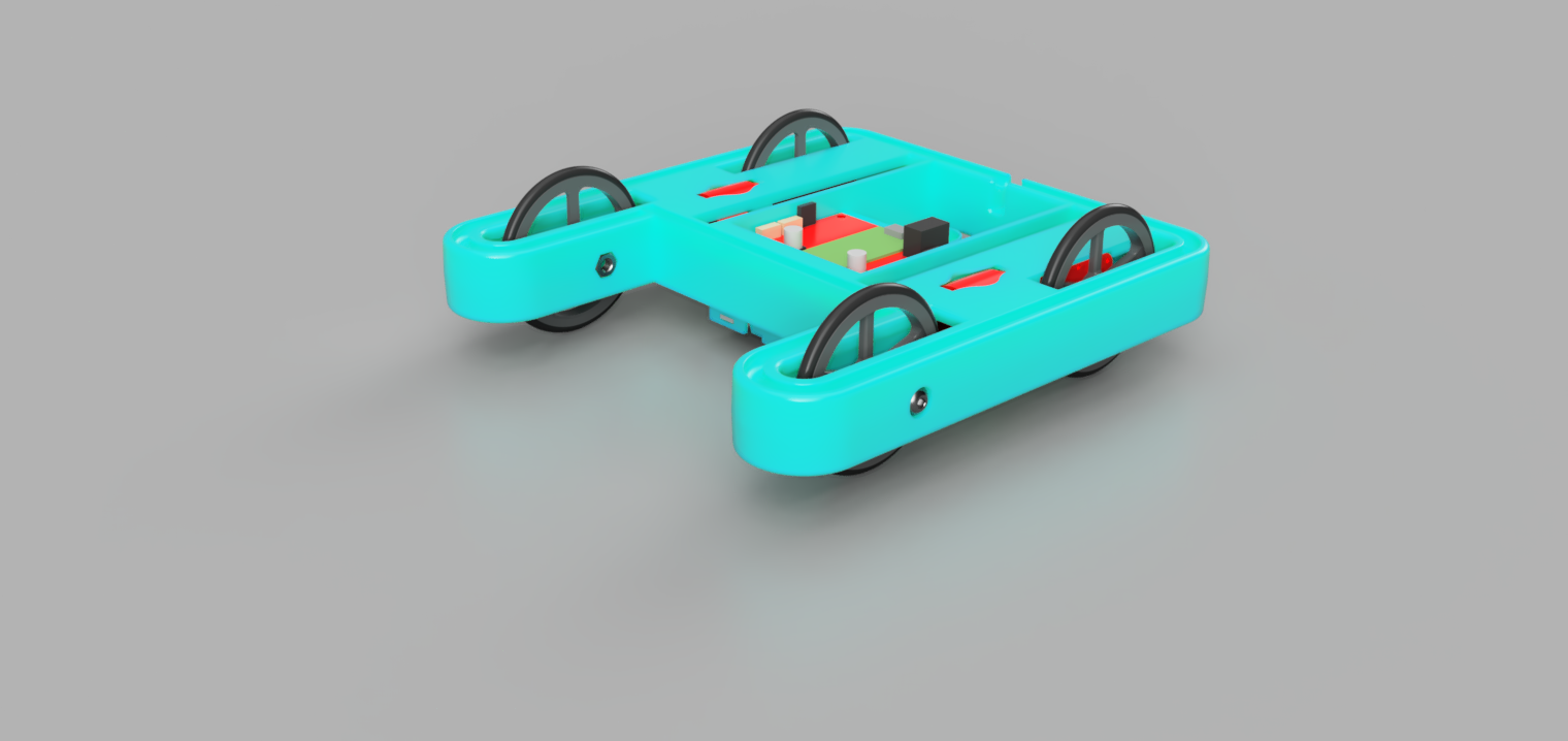 XRP 4 Wheel Drive Chassis Upgrade by John1102 | Download free STL model ...