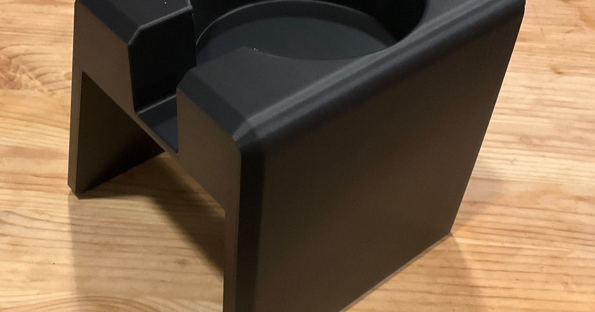 Lovesac Angled Cup Holder by James | Download free STL model ...