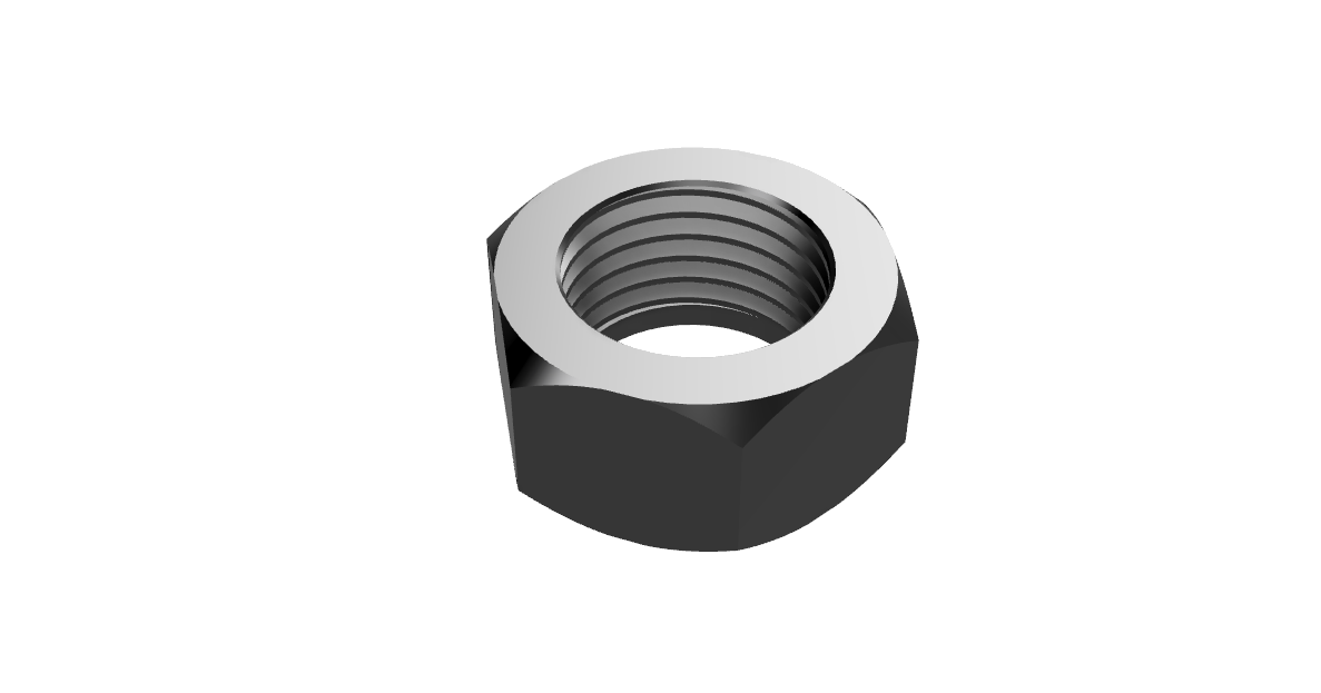 Hex Nut by MakerNerd65 | Download free STL model | Printables.com