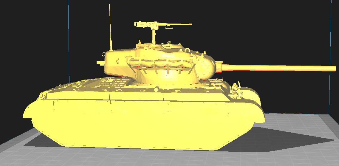 American T25 medium tank by AaronTMG | Download free STL model ...