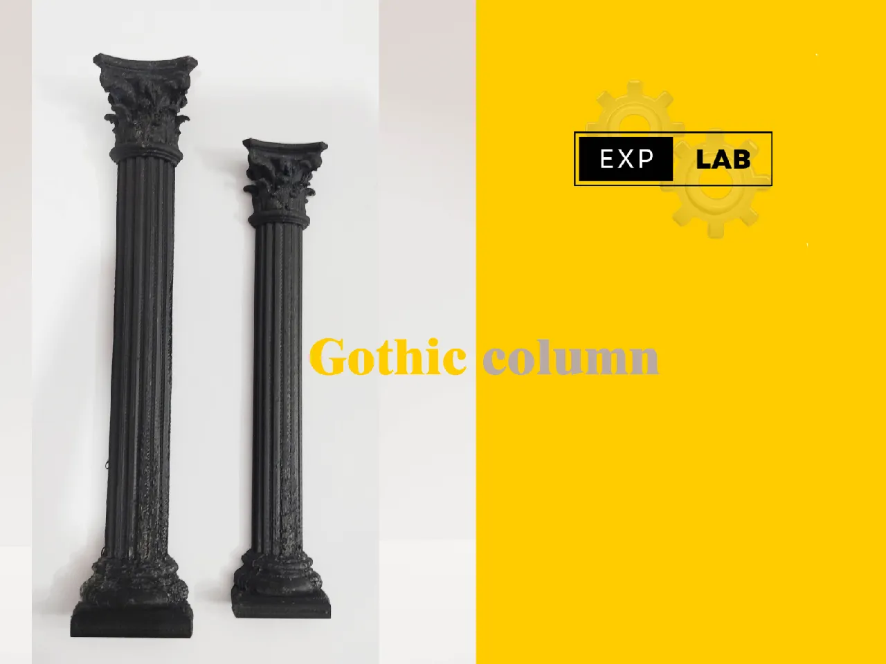 Gothic column 01 by Exp-lab | Download free STL model | Printables.com