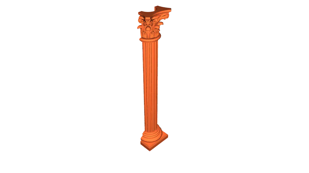 Gothic column 01 by Exp-lab | Download free STL model | Printables.com