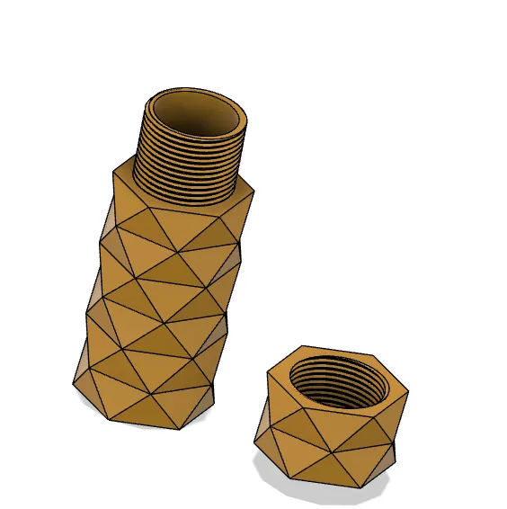 Screw Bottle by 3DPrintShop4u | Download free STL model | Printables.com