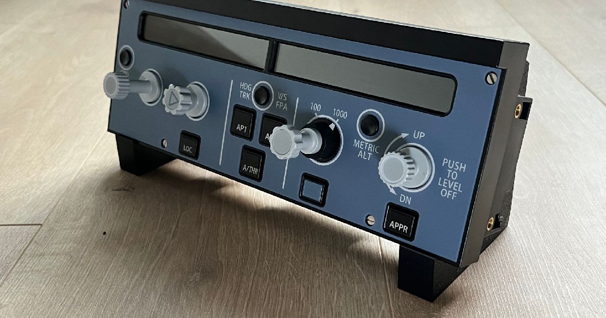 Wingwing A320 FCU brackets par Niklas | Téléchargez gratuitement un ...