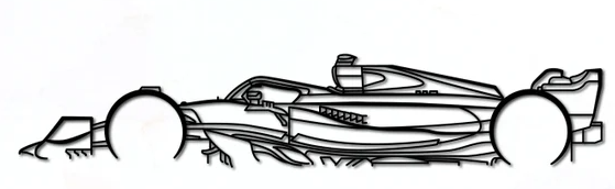 Mercedes AMG F1 Silhouette High Quality by Joel V | Download free STL ...
