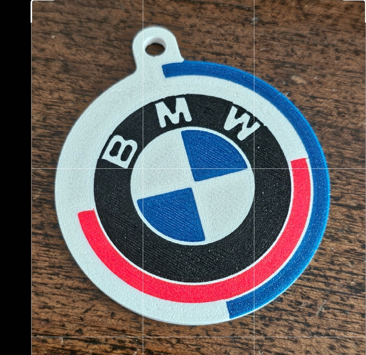 BMW Keychain multicolor print by Mayers | Download free STL model ...