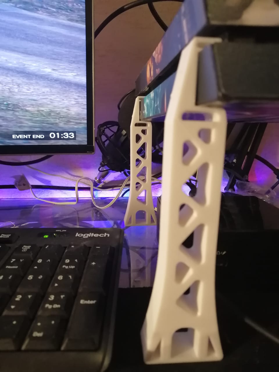 Long PS4 legs by Shams | Download free STL model | Printables.com