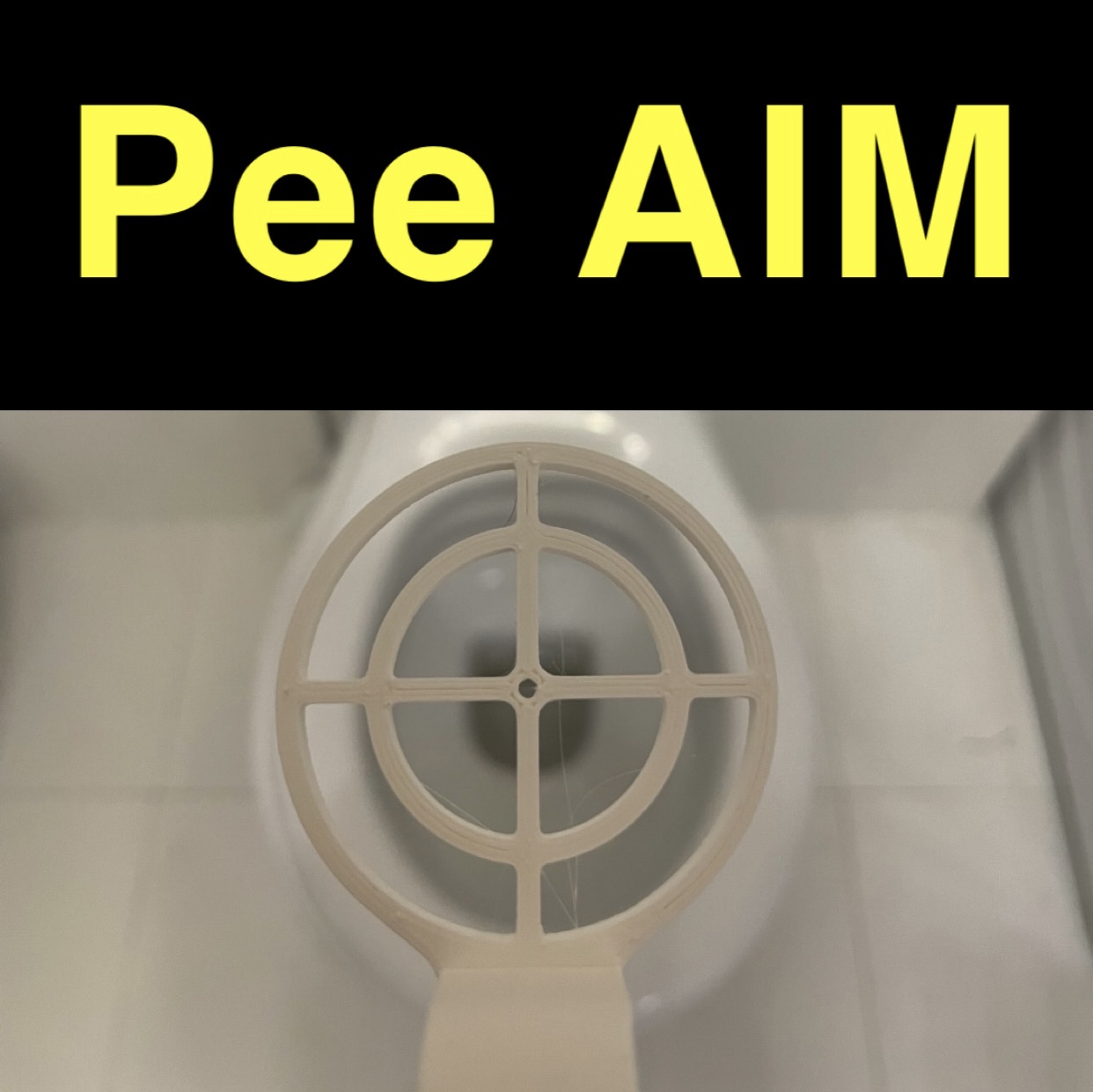 Pee aim by Szachu | Download free STL model | Printables.com