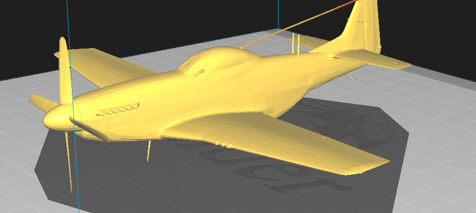 P-51 Mustang fighter aircraft by AaronTMG | Download free STL model ...