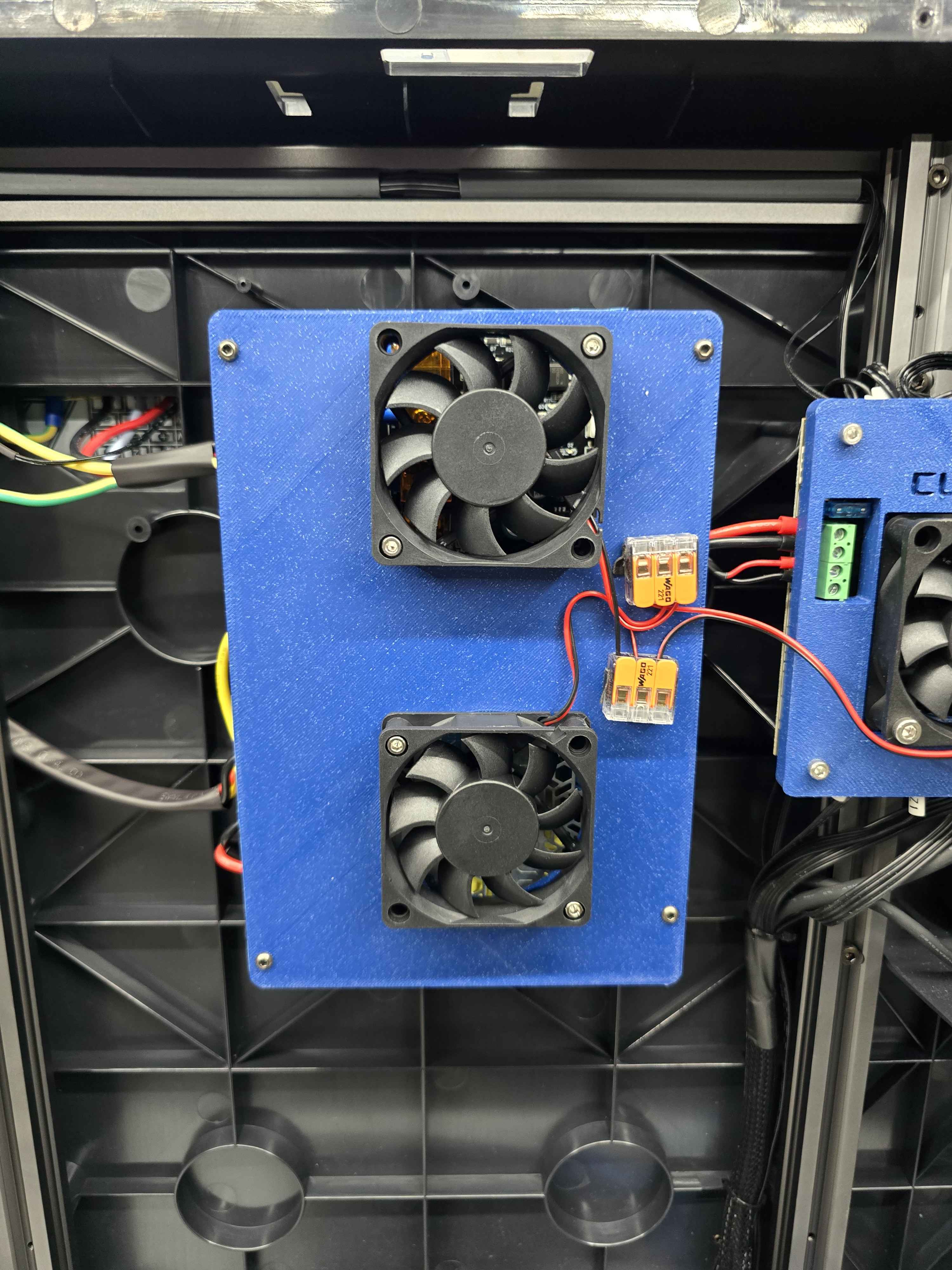 Sovol SV08 SSR/PSU cover with Dual 6015 fans by bombsquad85 | Download ...
