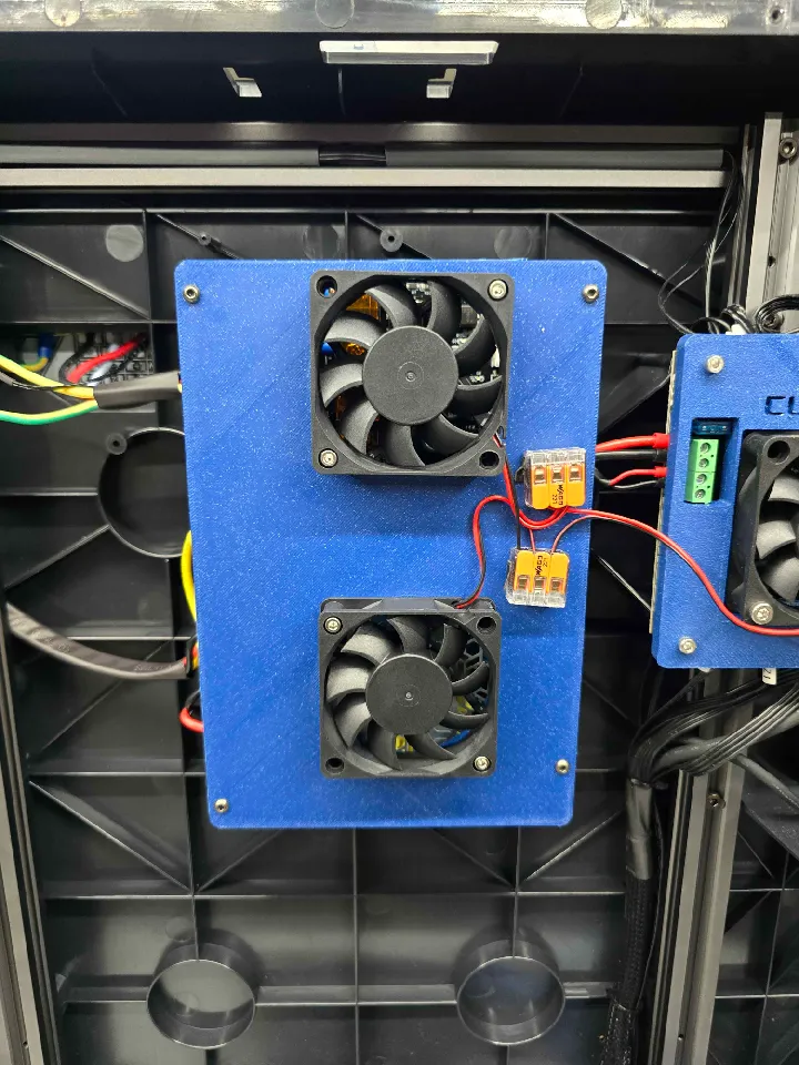 Sovol SV08 SSR/PSU cover with Dual 6015 fans by Armor3d Printing ...