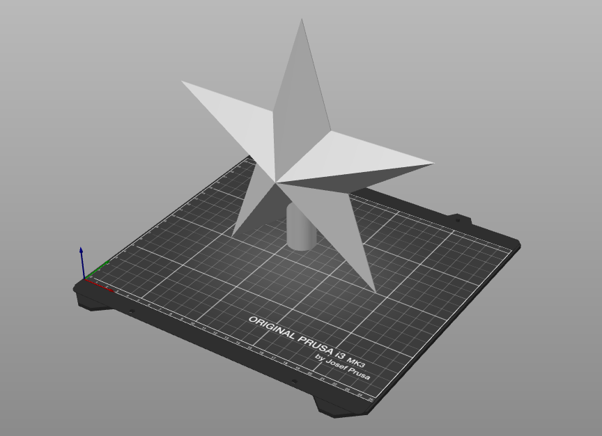Xmas Tree Star by Zahy | Download free STL model | Printables.com
