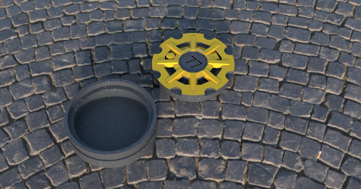 Fallout krabička na prstýnek/Fallout ox for a ring by Daniel Guńka ...