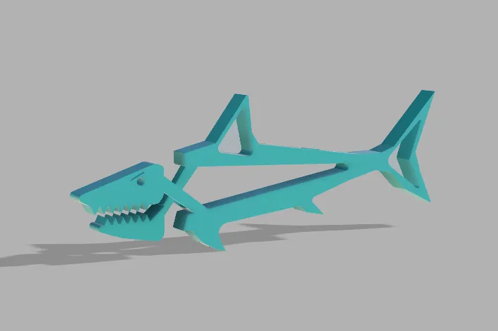 Shark Clip by Radeon | Download free STL model | Printables.com