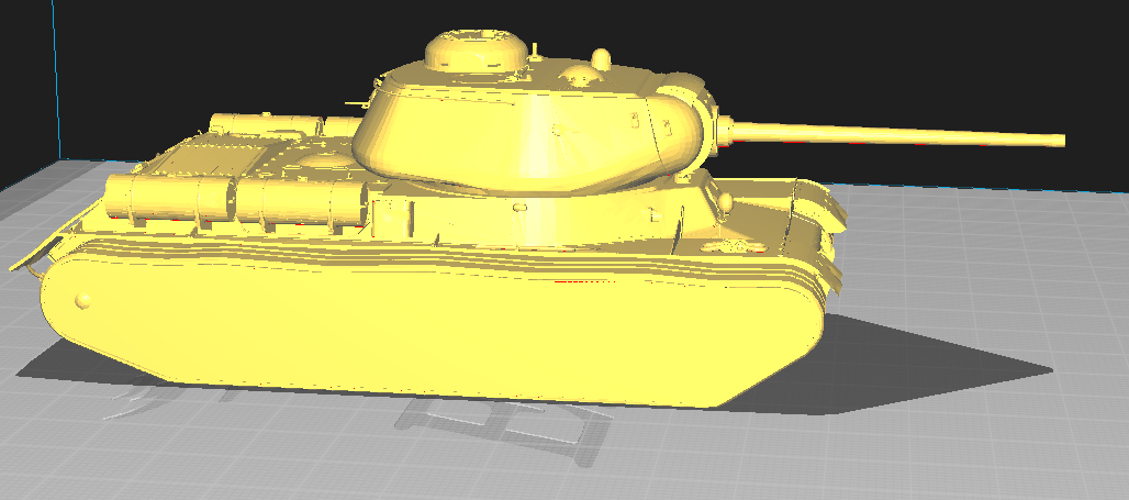 IS-1 Russian heavy tank by AaronTMG | Download free STL model ...