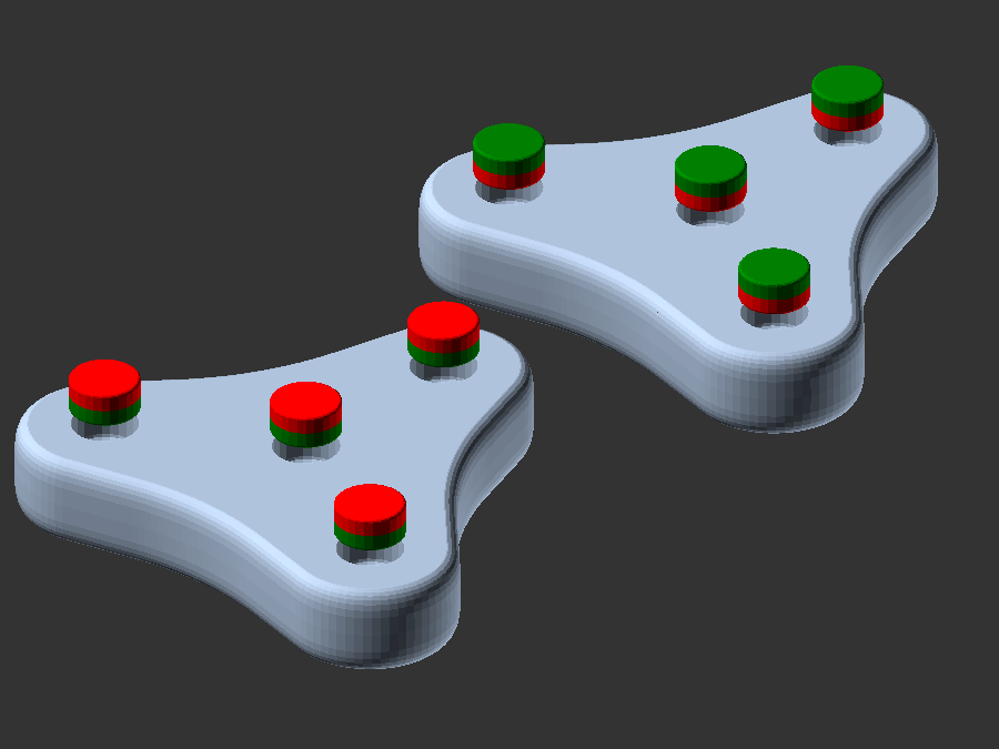 Trippy - The magnetic rot/slide fidget by Jack | Printables Store