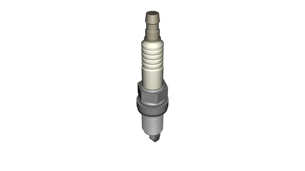 NGK Sparkplug by Isaac | Download free STL model | Printables.com