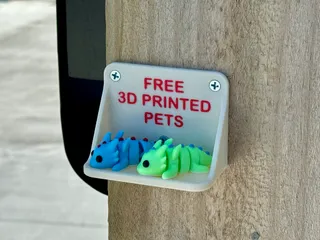 Free Pets Shelf - Mini by KYZ Design | Download free STL model ...