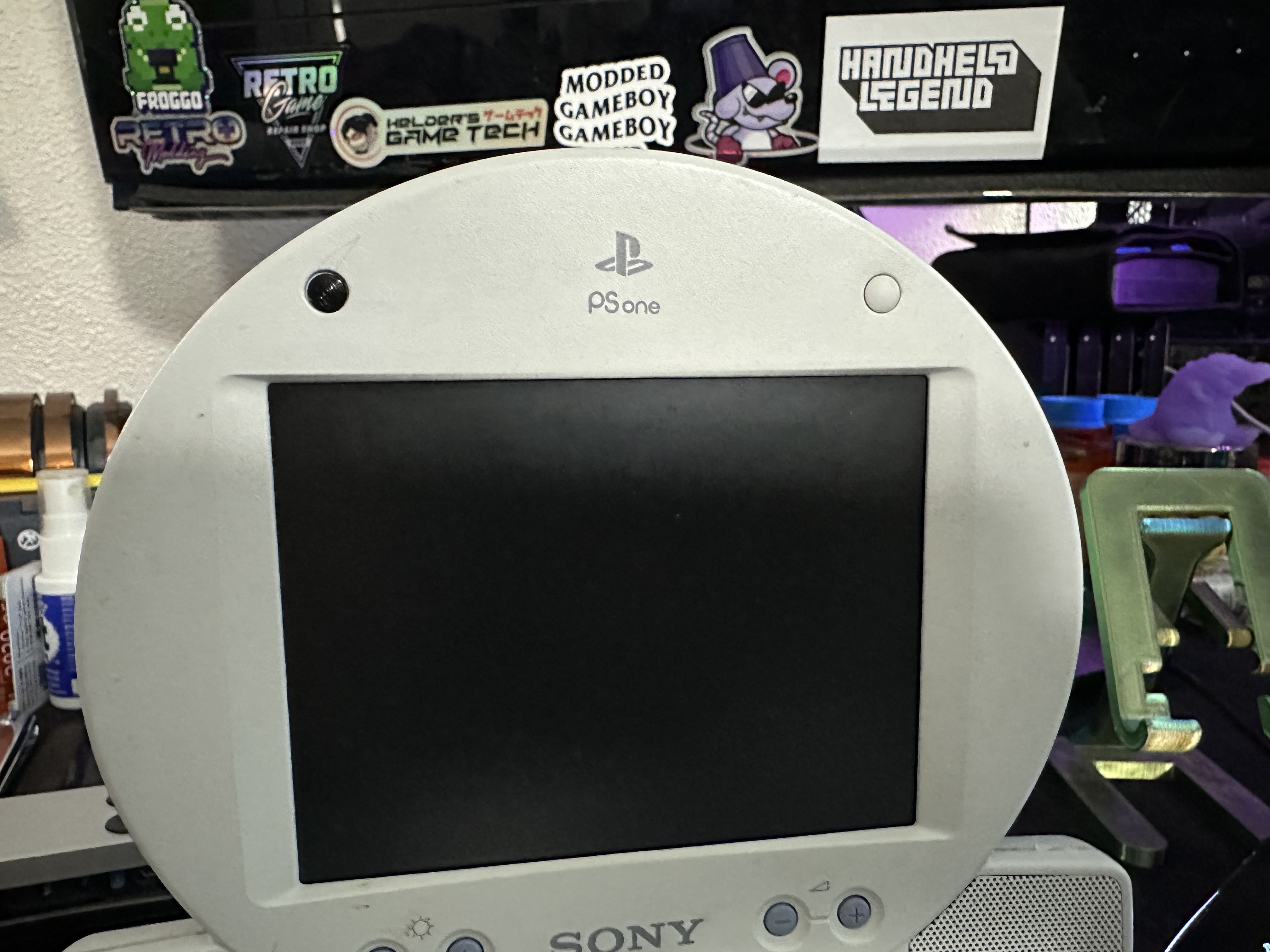 PSOne LCD Bumper Feet by Jim | Download free STL model | Printables.com