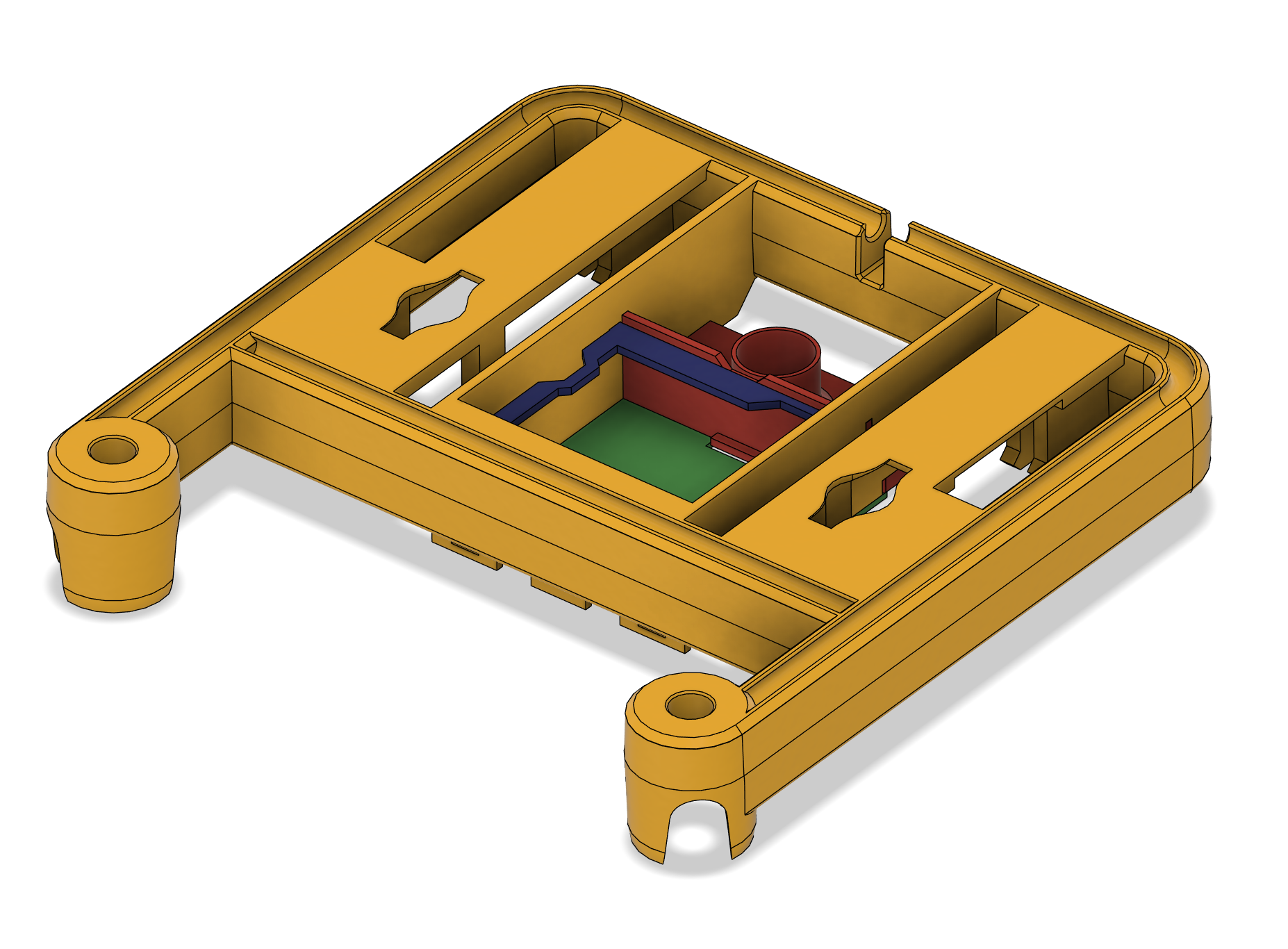 Sparkfun XRP chassis altered for easier printing without supports by ...