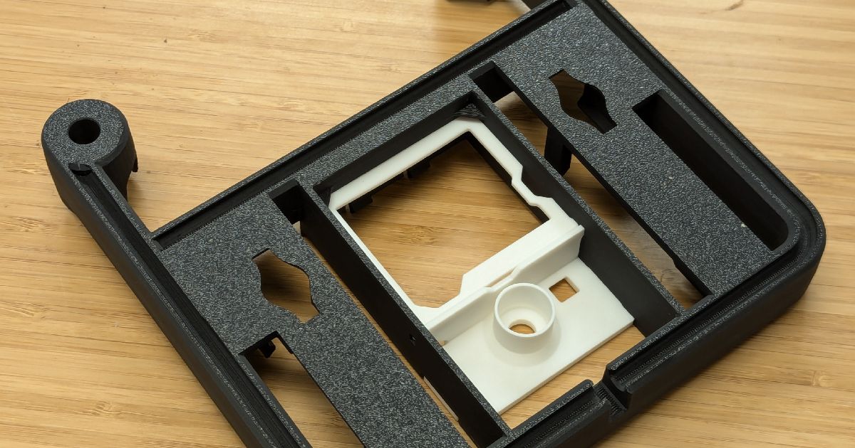 Sparkfun XRP chassis altered for easier printing without supports by ...