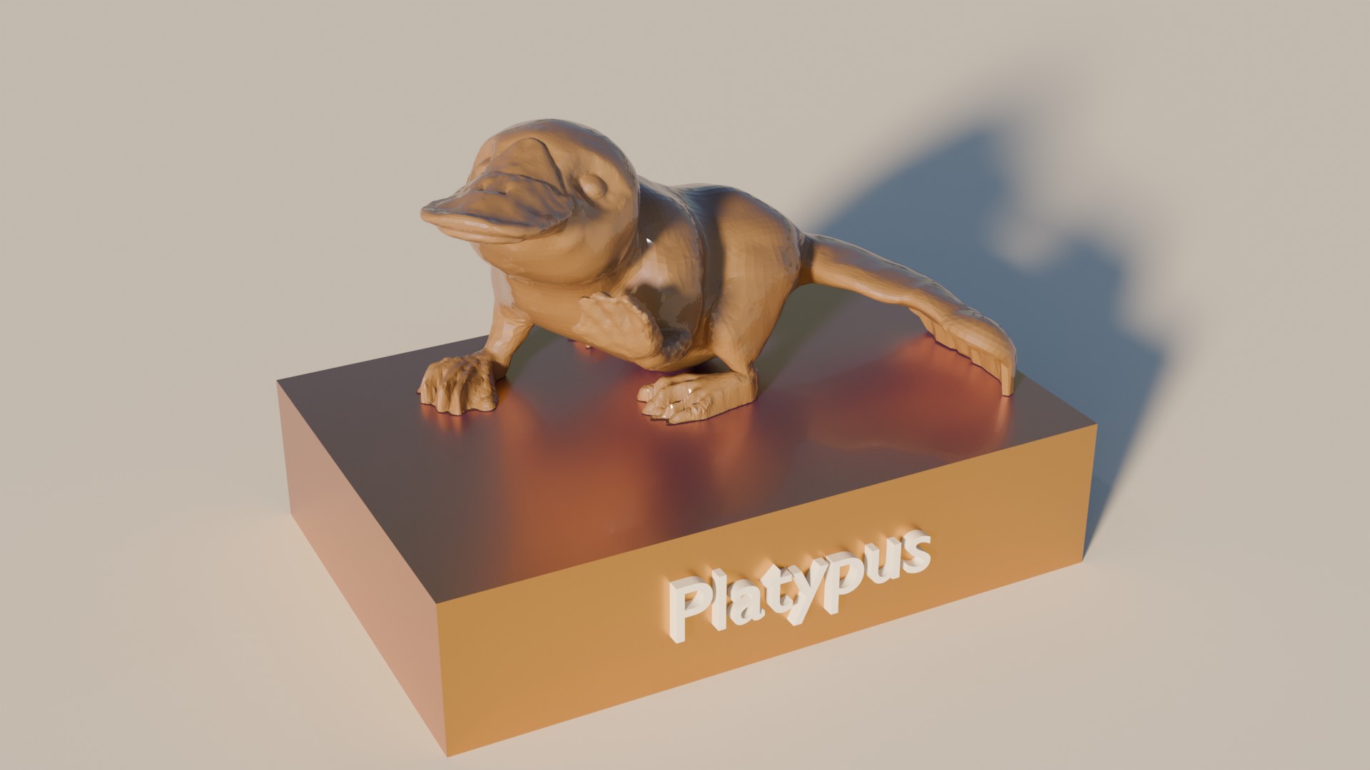 Platypus by tduerig | Download free STL model | Printables.com
