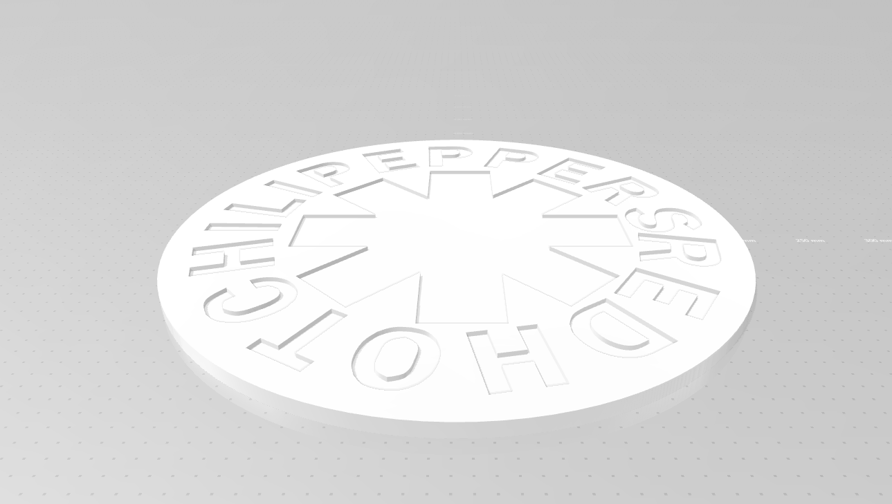 Red Hot Chili Peppers Sign by Farr Gough | Download free STL model ...
