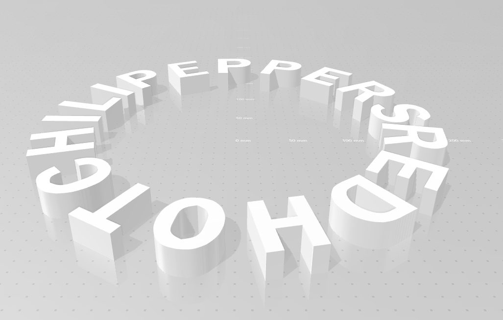 Red Hot Chili Peppers Sign by Farr Gough | Download free STL model ...