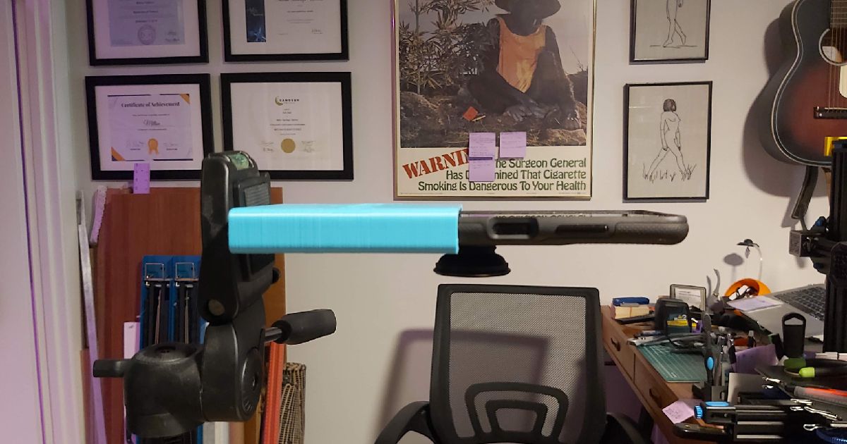 Tripod Cell Phone Holder by Milton Cabrera | Download free STL model | Printables.com