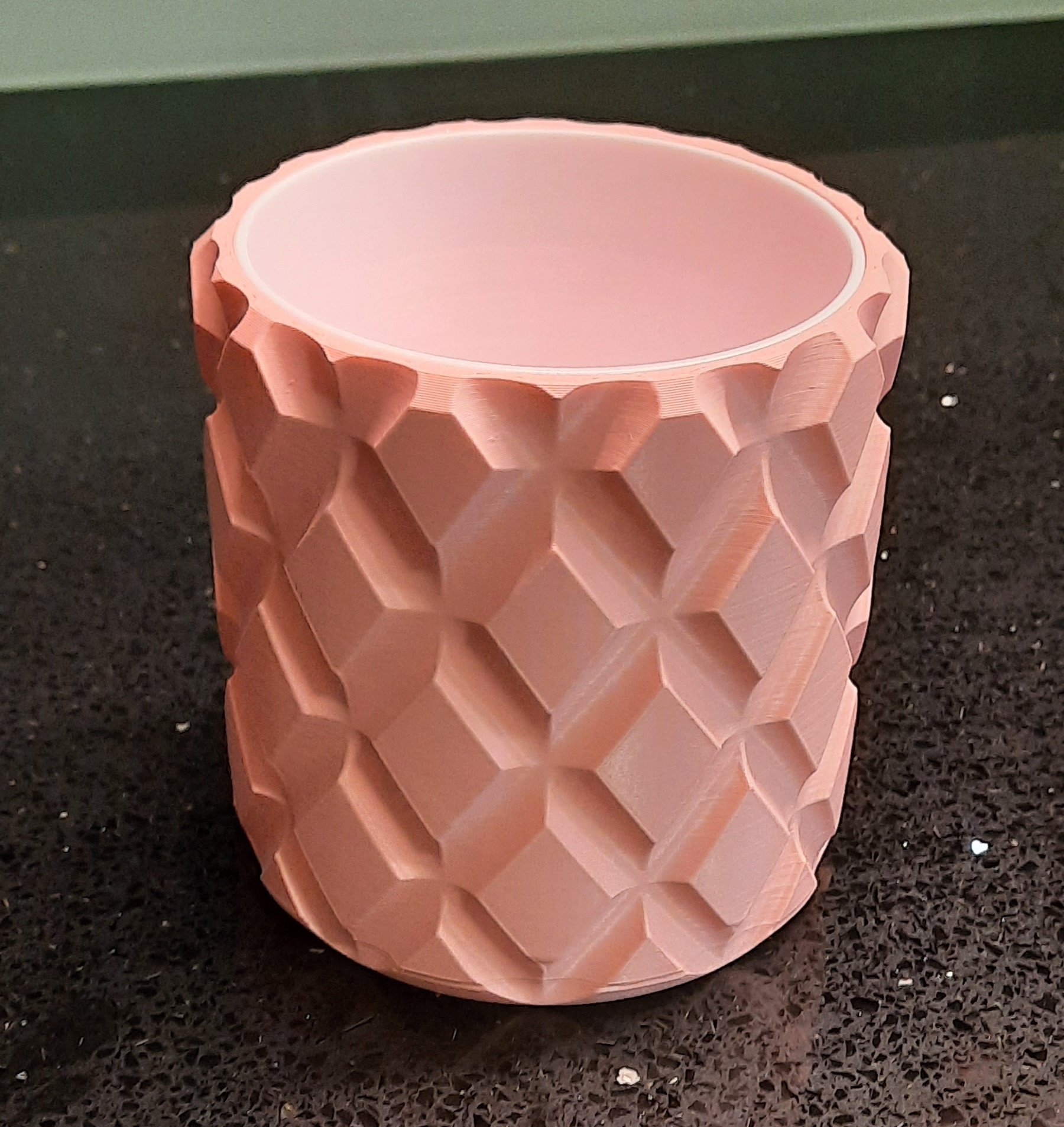 Flowerpot "Helix" with IKEA KALAS insert by Michal Blazek | Download ...