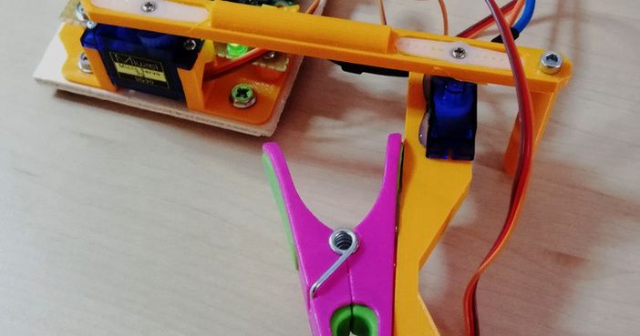 Brachiograph - 3D printed parts for pen plotter by ringo2k | Download ...