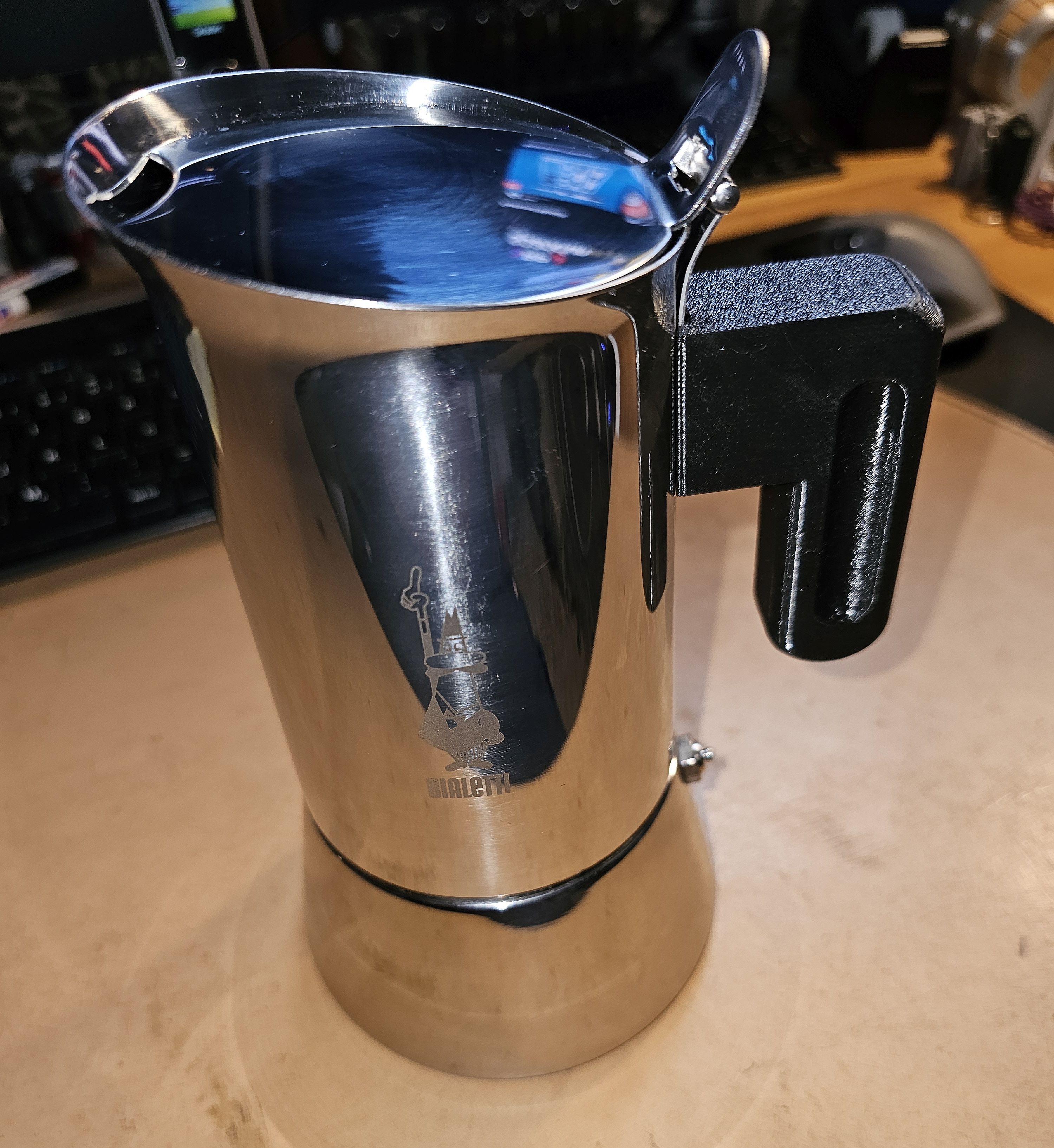 Replacement handle for Bialetti New Venus 6-cup moka pot by Tobias ...