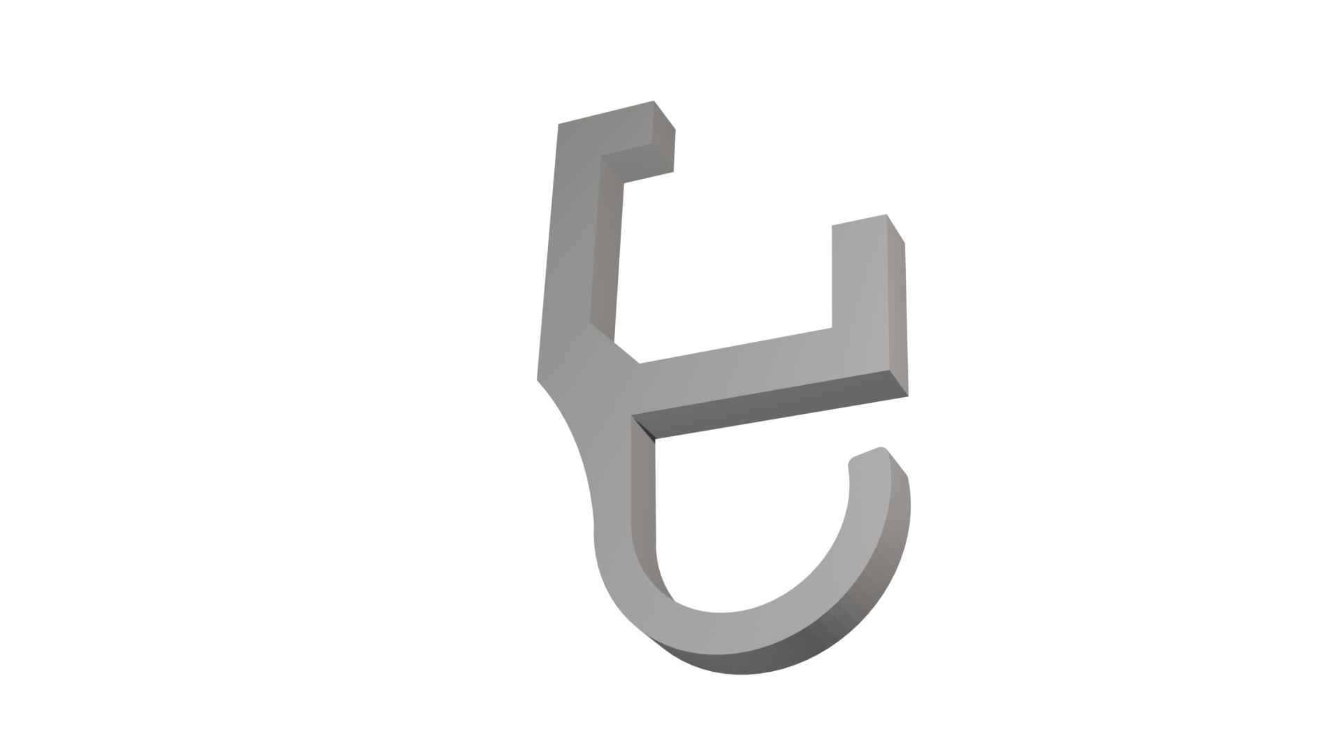 ThinkVision Screen Hook by Makerspace Hillerød | Download free STL ...