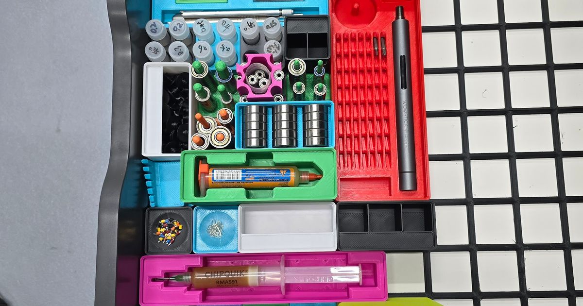 Gridfinity Accessories by Andrew Frahn | Download free STL model ...