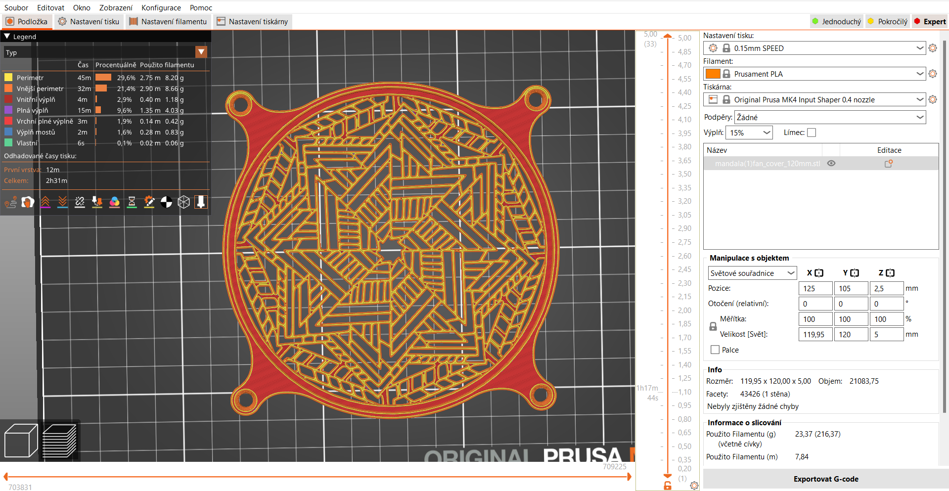 mandala 3 by Nina Máčová | Download free STL model | Printables.com