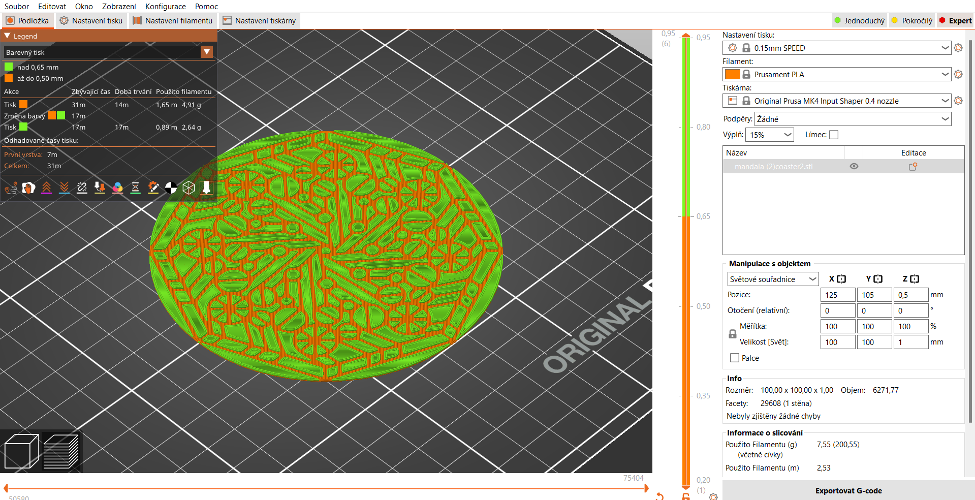 mandala 4 by Nina Máčová | Download free STL model | Printables.com
