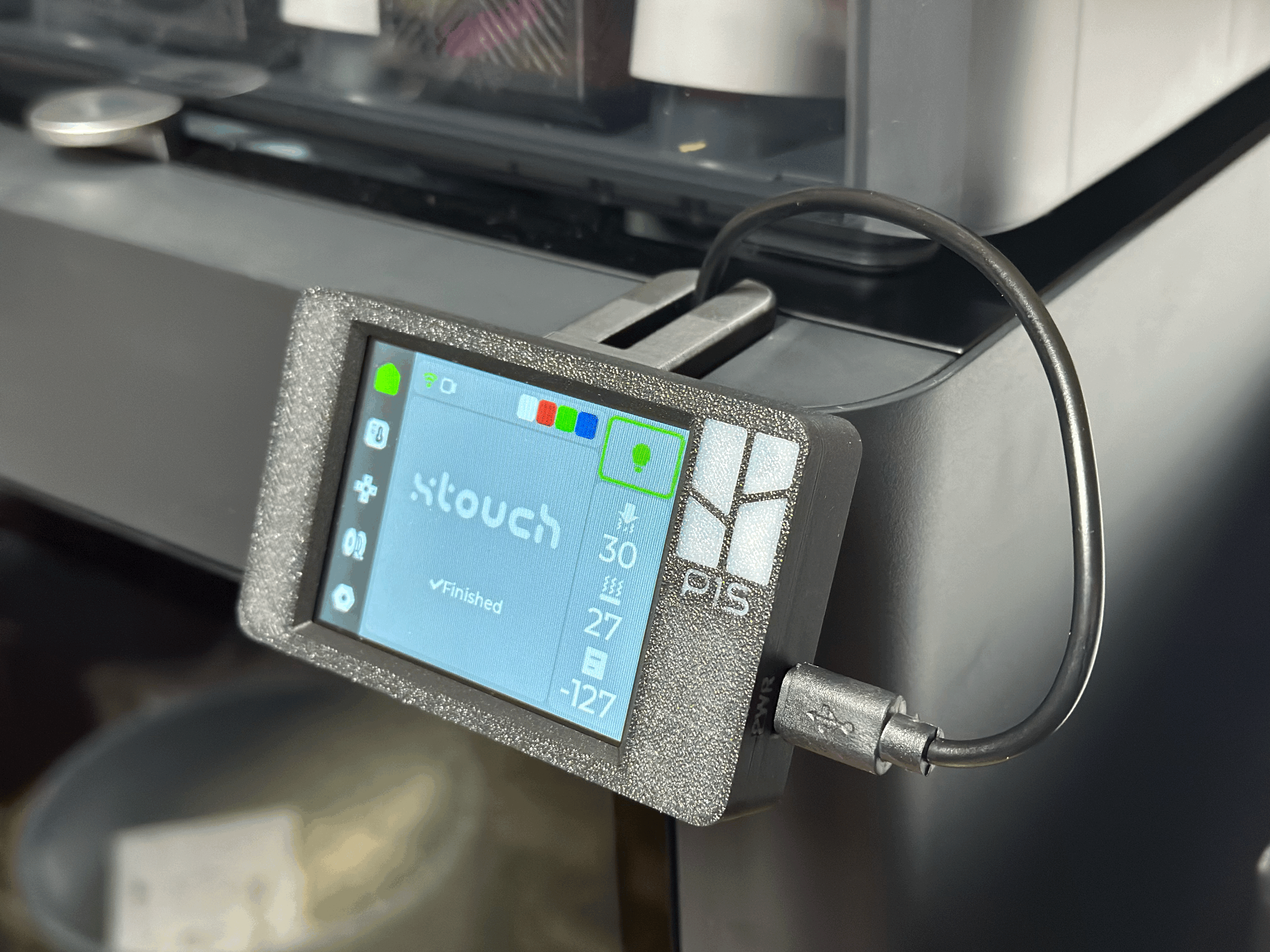 Xtouch - Touchscreen for Bambu Lab P1S and P1P with Cable Management ...